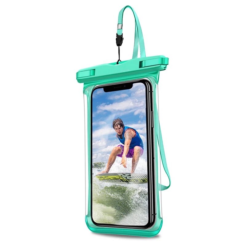 Водонепроницаемый чехол для iPhone Green Case