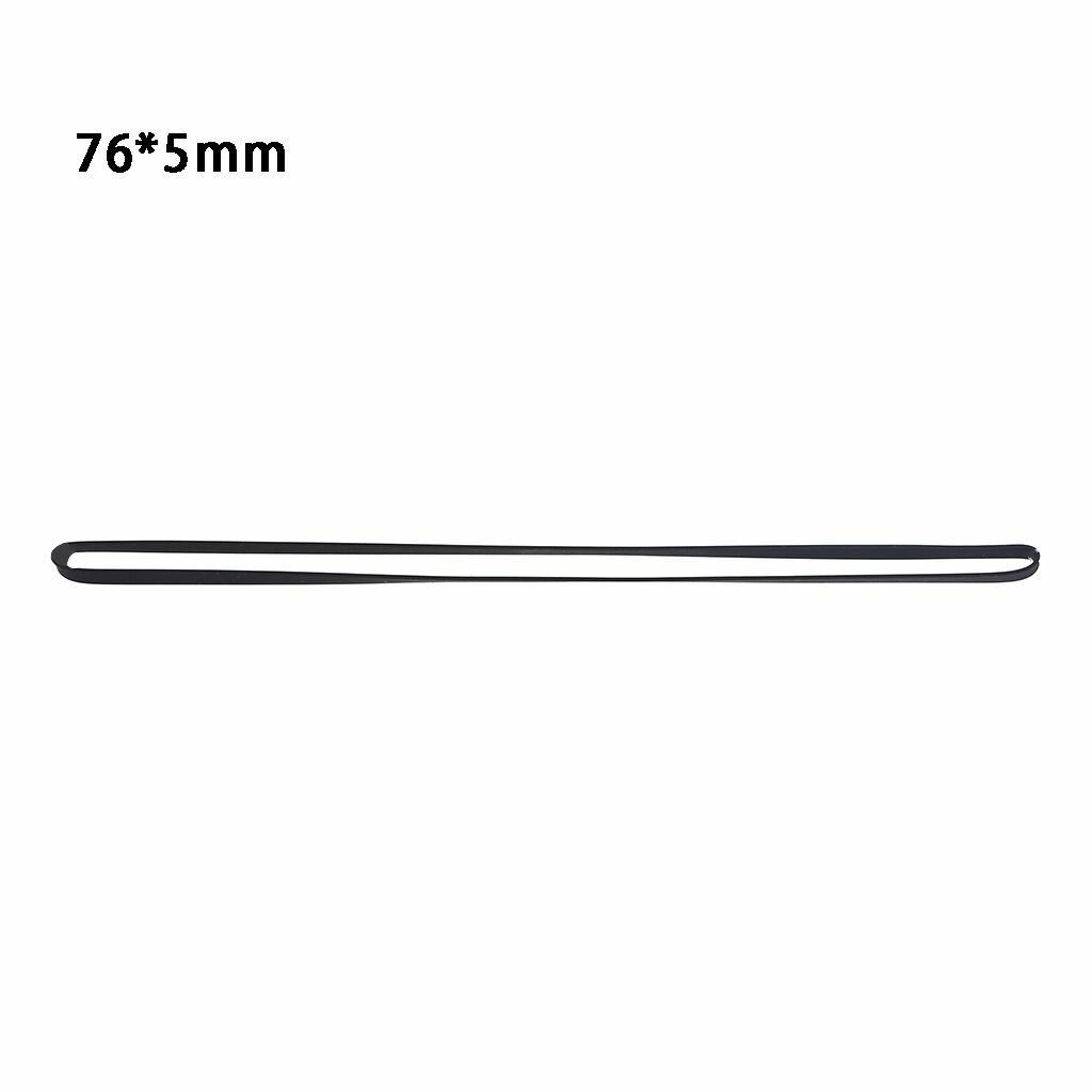 Резиновый ремень шириной 5 мм, сменный плоский привод для виниловых проигрывателей, аксессуары для проигрывателей виниловых пластинок