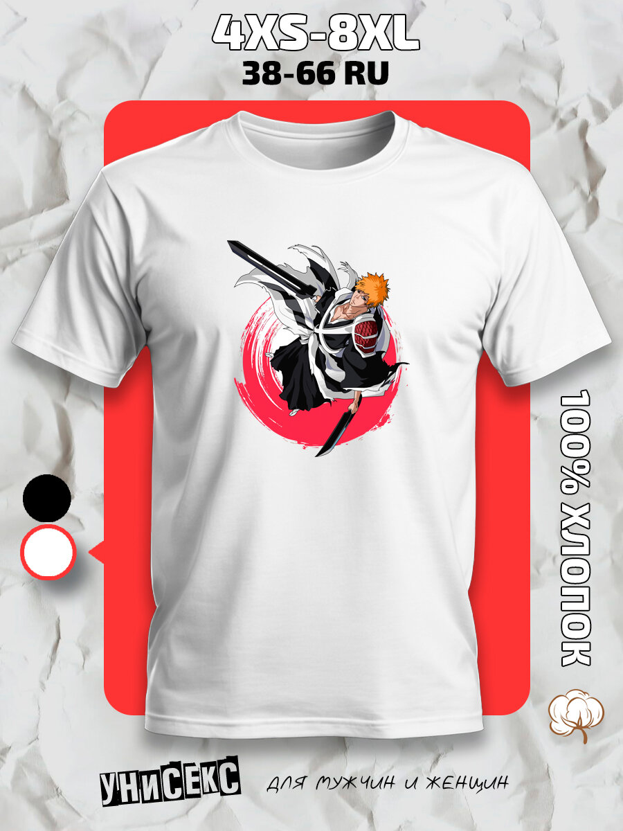 Футболка с принтом Блич