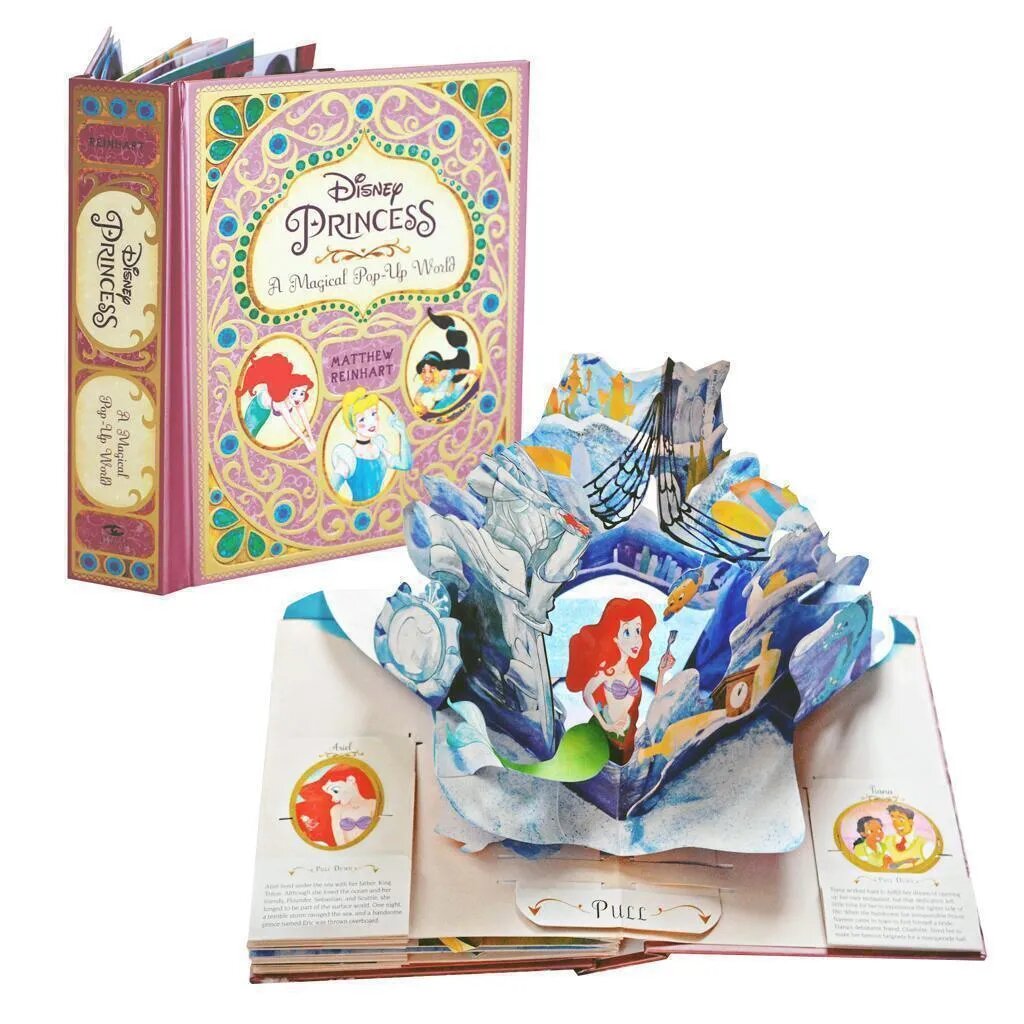 Disney Princess: Pop-Up book - Принцессы Диснея: книга-панорама