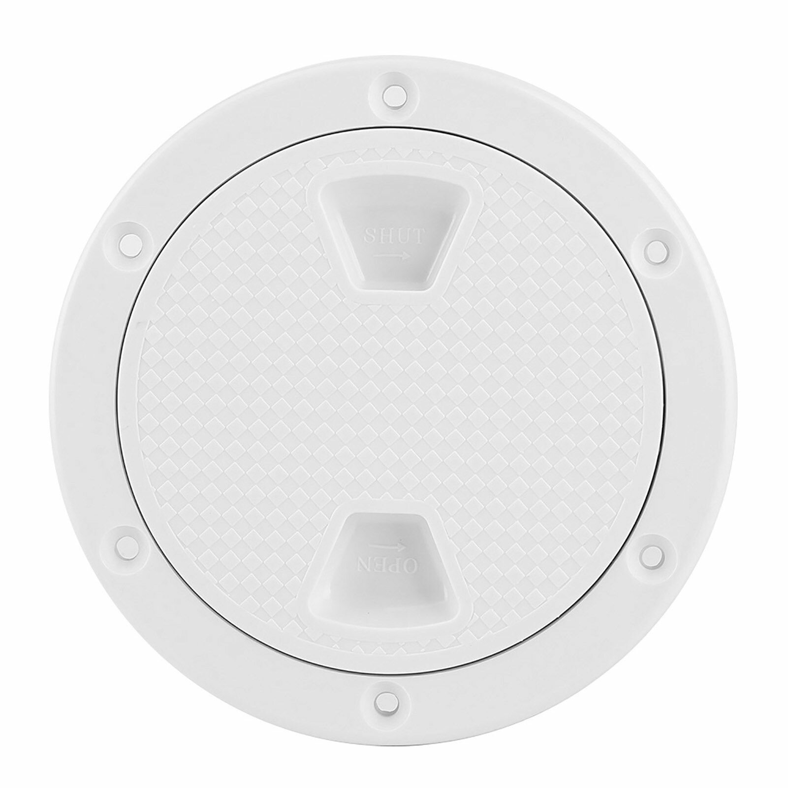 Люк палубный 4" белый