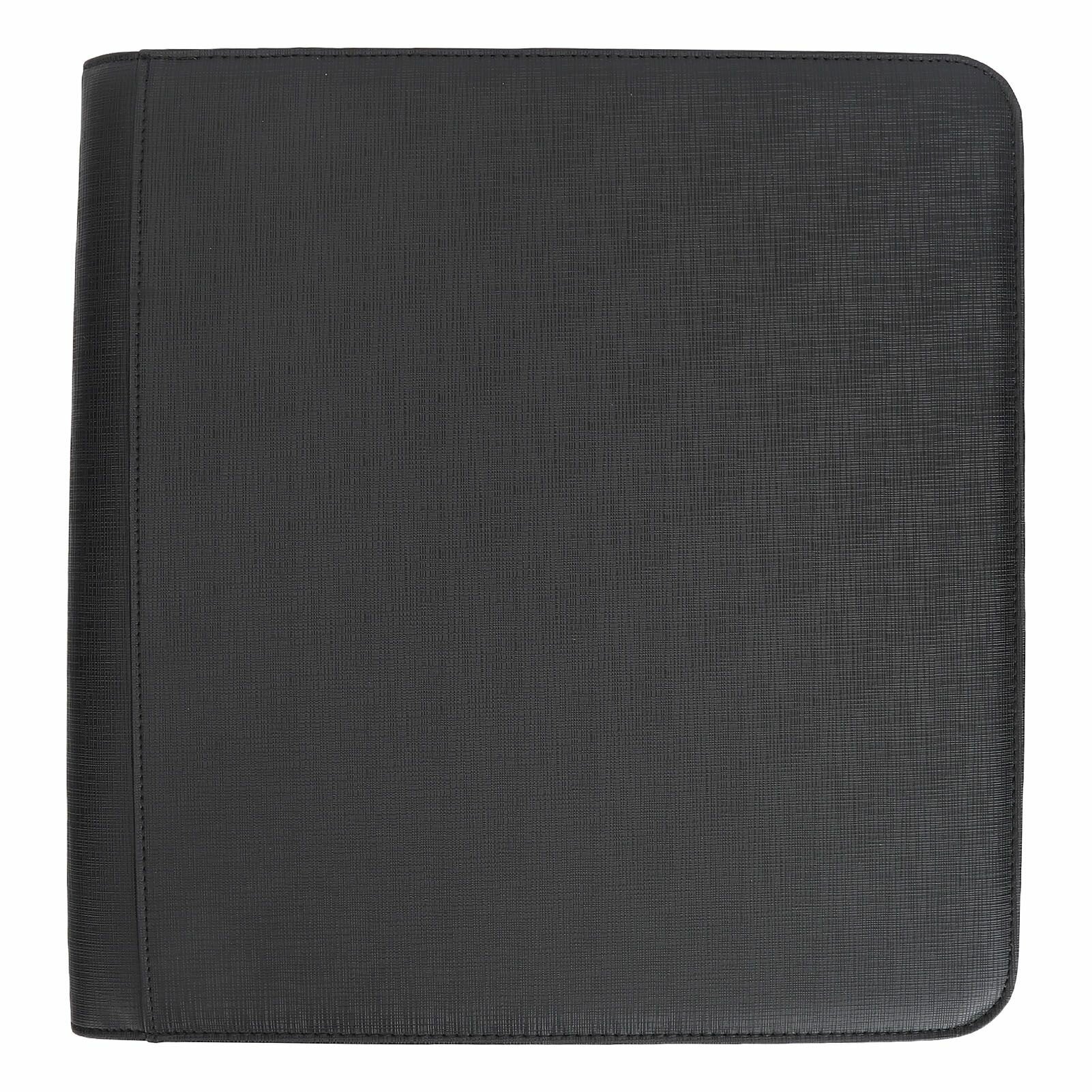 Альбом для карт PU на 480 карт (12 карманов, чёрный)