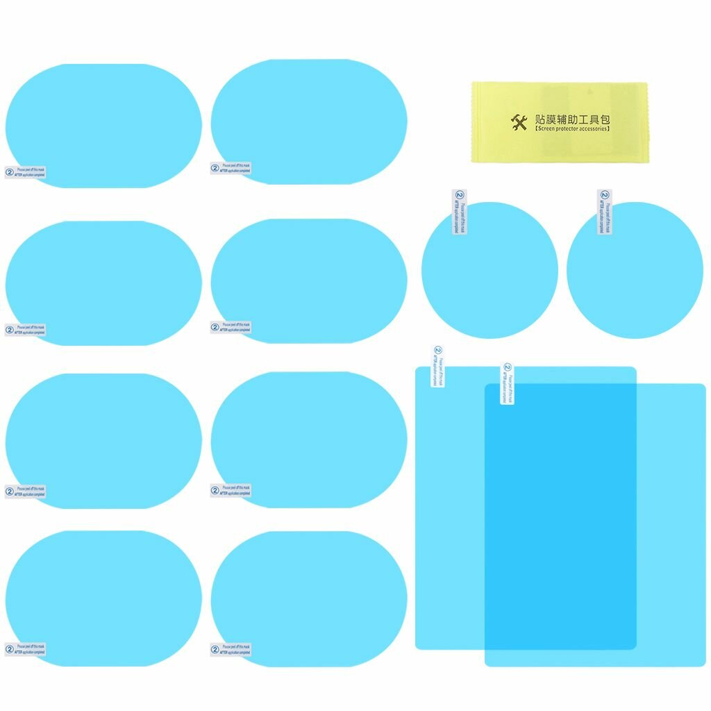 Автомобильная зеркальная пленка заднего вида, непромокаемая, антидождевая, антибликовая, защитная, высокого разрешения для нано-прозрачной защиты окон