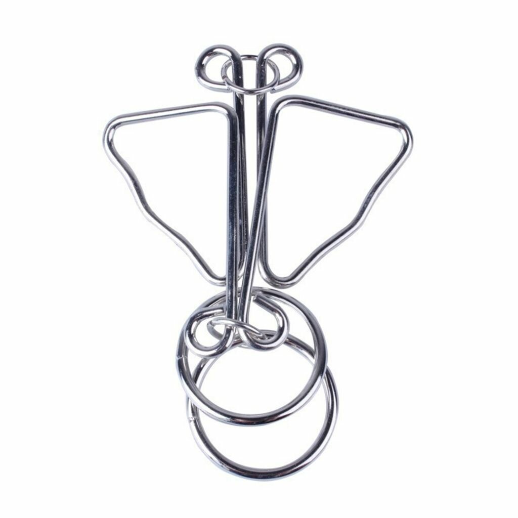 Металлические кольца IQ головоломка