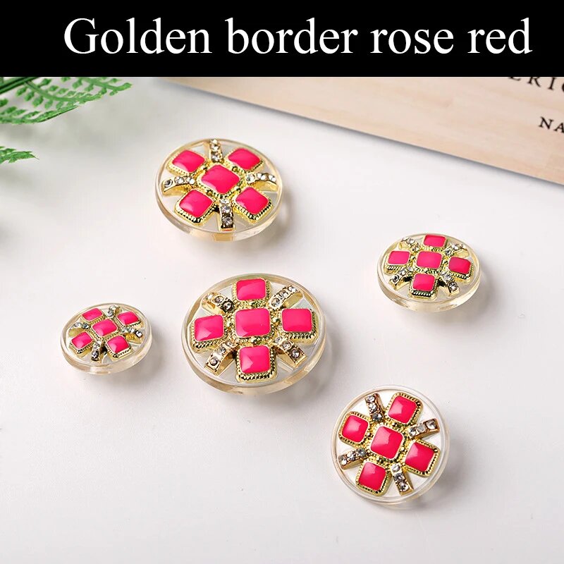 Пуговицы Rose Red G3, 25mm, 5шт