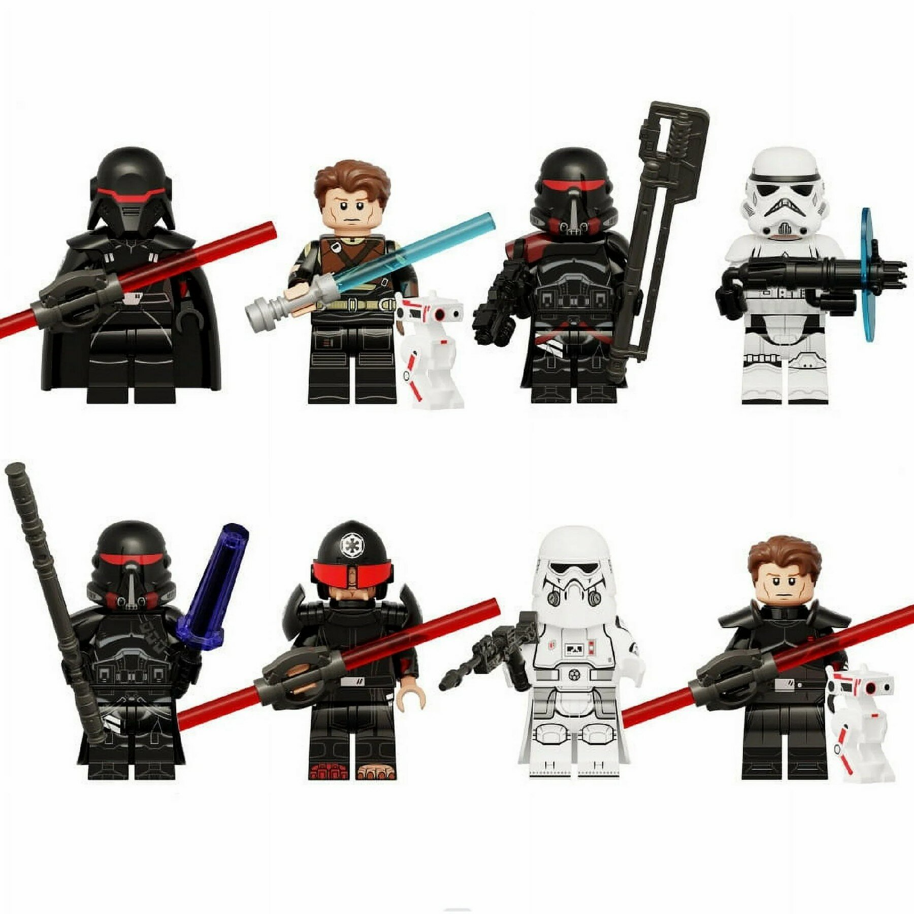 Набор минифигурок Звездные Войны Отряд Клонов и Штурмовиков Star Wars 8 шт
