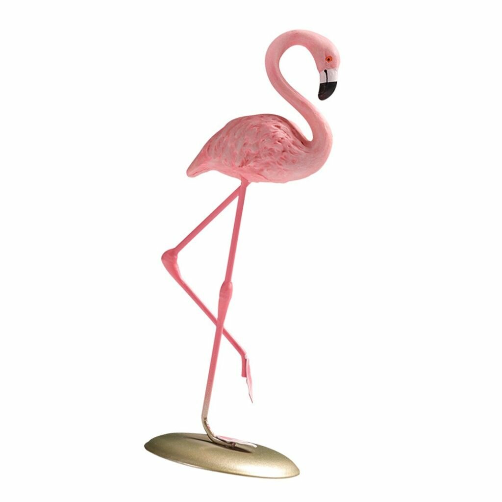 Мягкое украшение из смолы Nordic Flamingo Soft Decoration для рабочего стола-Прогулка с Фламинго