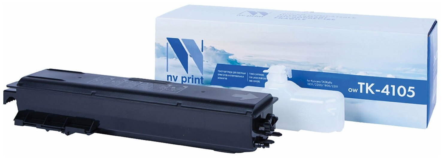Картридж лазерный NV PRINT (NV-TK-4105) для KYOCERA TASKalfa 1800/1801/2200/2201, ресурс 15000 страниц, NV-TK4105