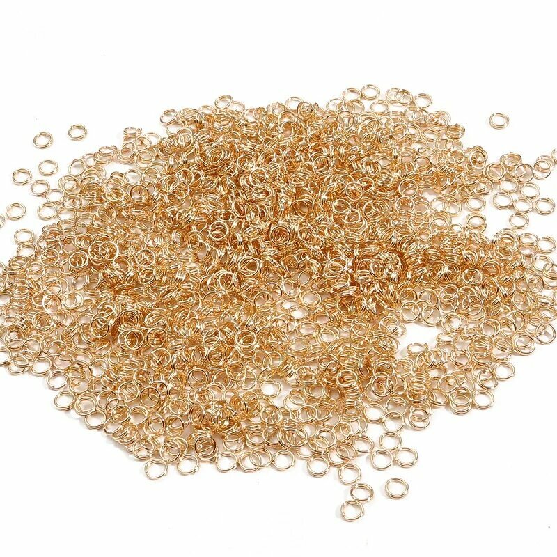 Соединительные кольца KC Gold бежевые для ювелирных изделий