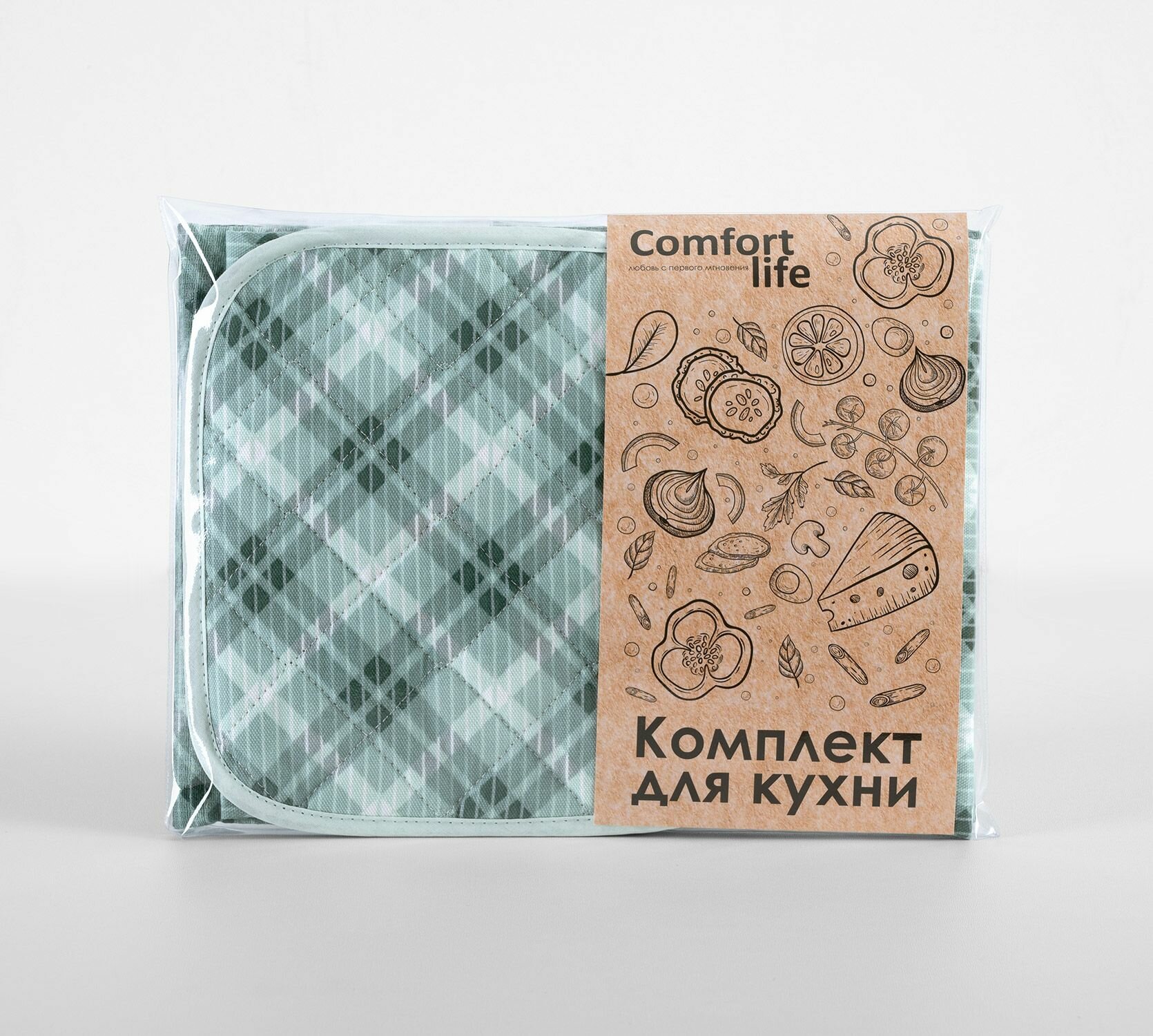 Подарочный набор для кухни Плетение (3 предмета).
