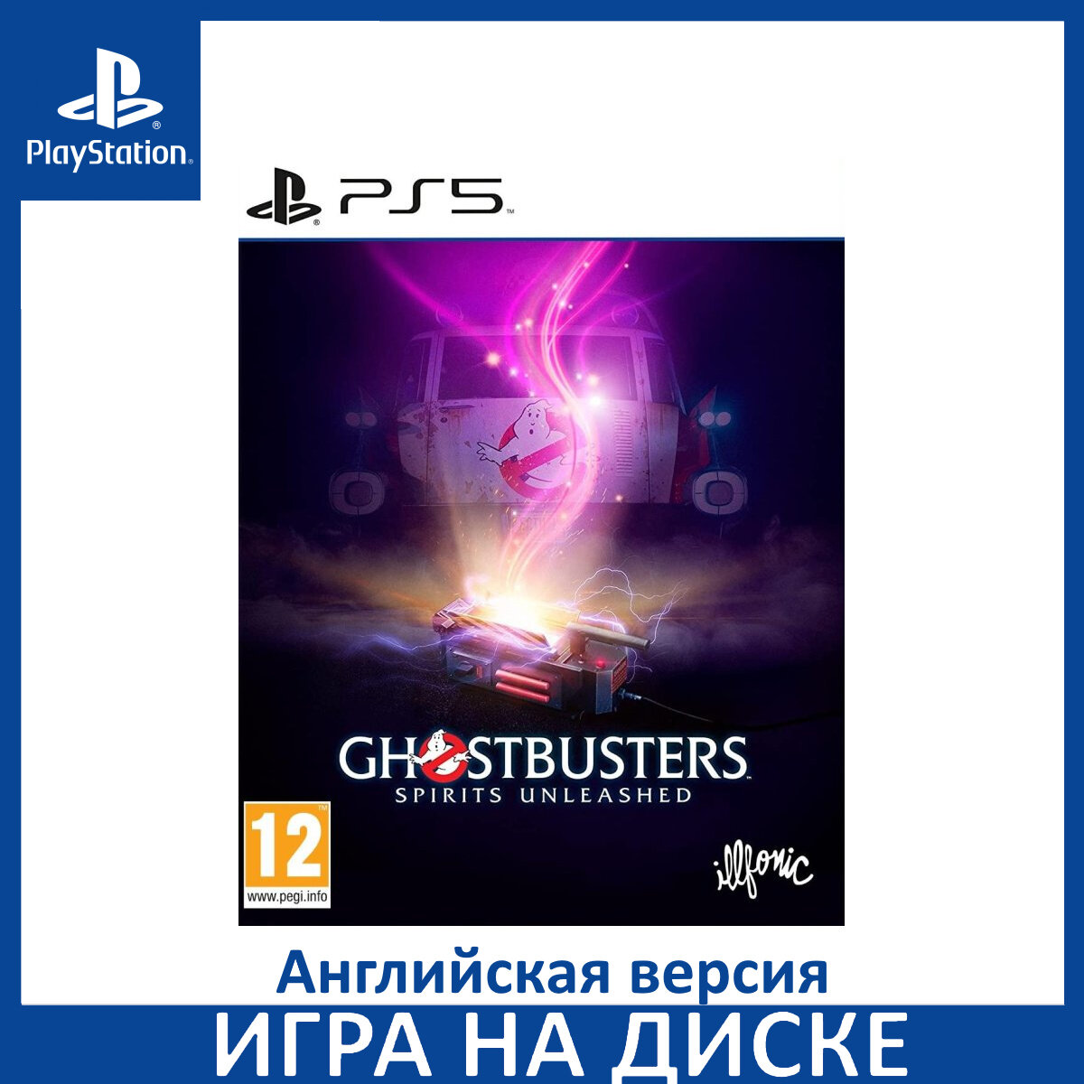 Игра Ghostbusters (Охотники за приведениями): Spirits Unleashed PS5 Английский язык Диск на PlayStation 5