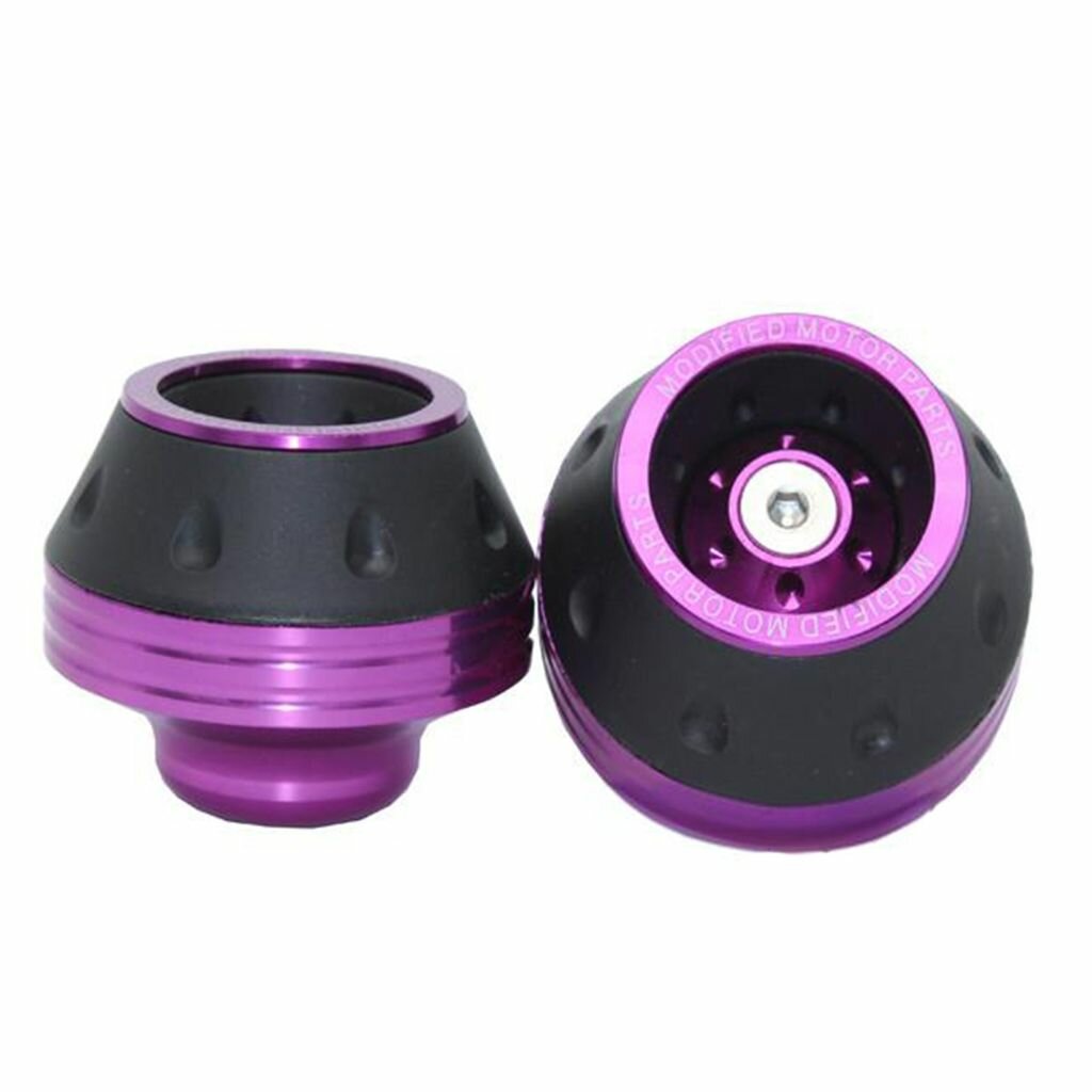 Специальные инструменты для мотоциклов, Защитные чашки передних вилок для мотоциклов - фиолетовый, 1 пара