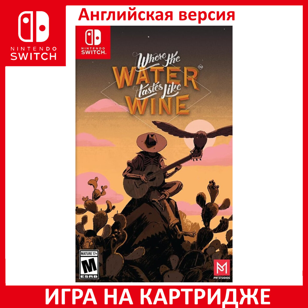 Игра Where the Water Tastes Like Wine Switch Английский язык Картридж на Nintendo Switch