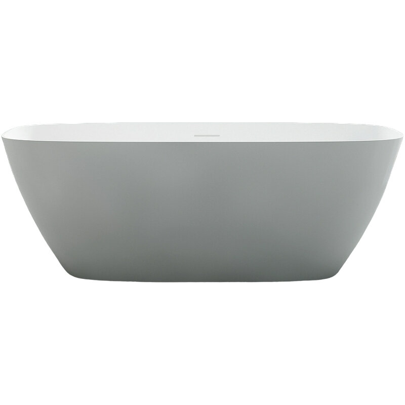 Ванна из литьевого мрамора Abber Stein 170х72 AS9612-1.7