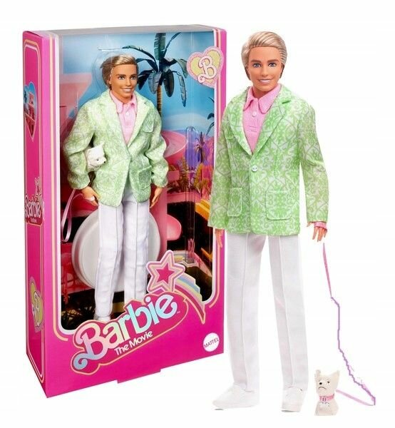 Кукла Mattel Barbie The Movie - Коллекционная кукла Барби Кино - Кен из фильма "Сахарный папочка" HPK06