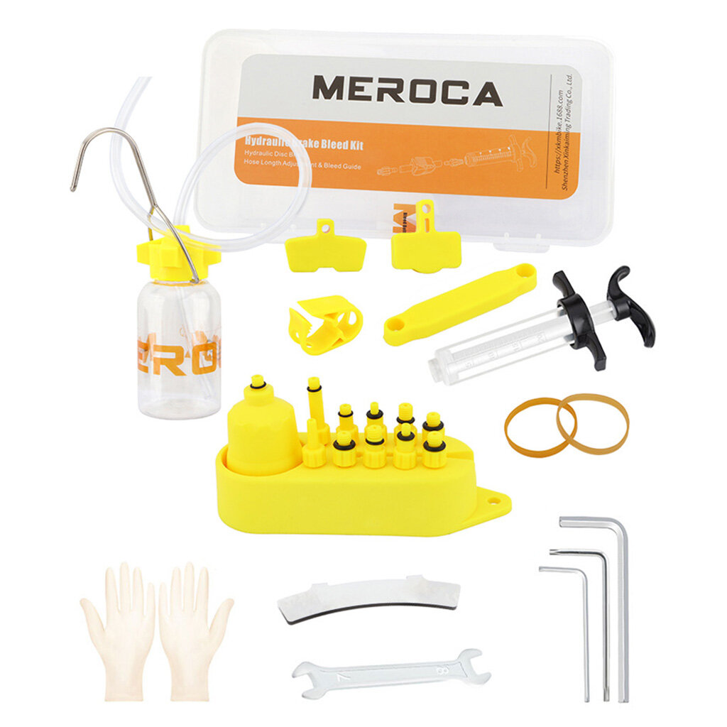 Универсальный Комплект Для Слива Масла из Гидравлического Дискового Тормоза Велосипеда Magura Hope Tektro Sram Avid Mule Hayes Bike Brake