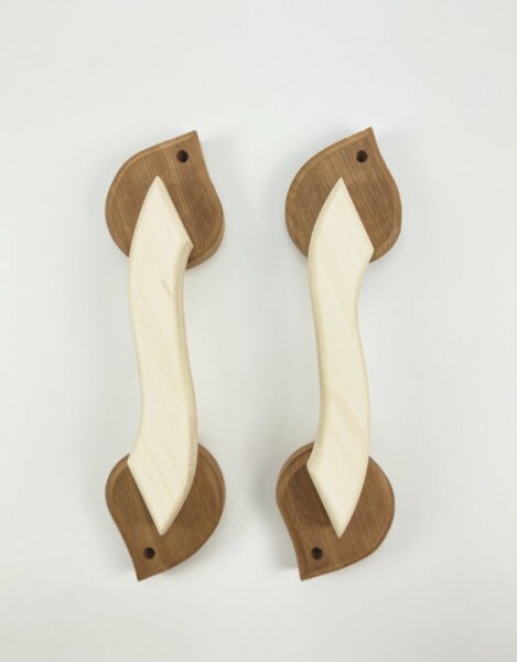 Ручка, Фигурная комбинированная термолипой 290x60 пара