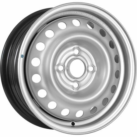 Колесный штампованный диск Евразиа тапо 53A45V R14x5.5 4x100 ET45 CB56 Silver