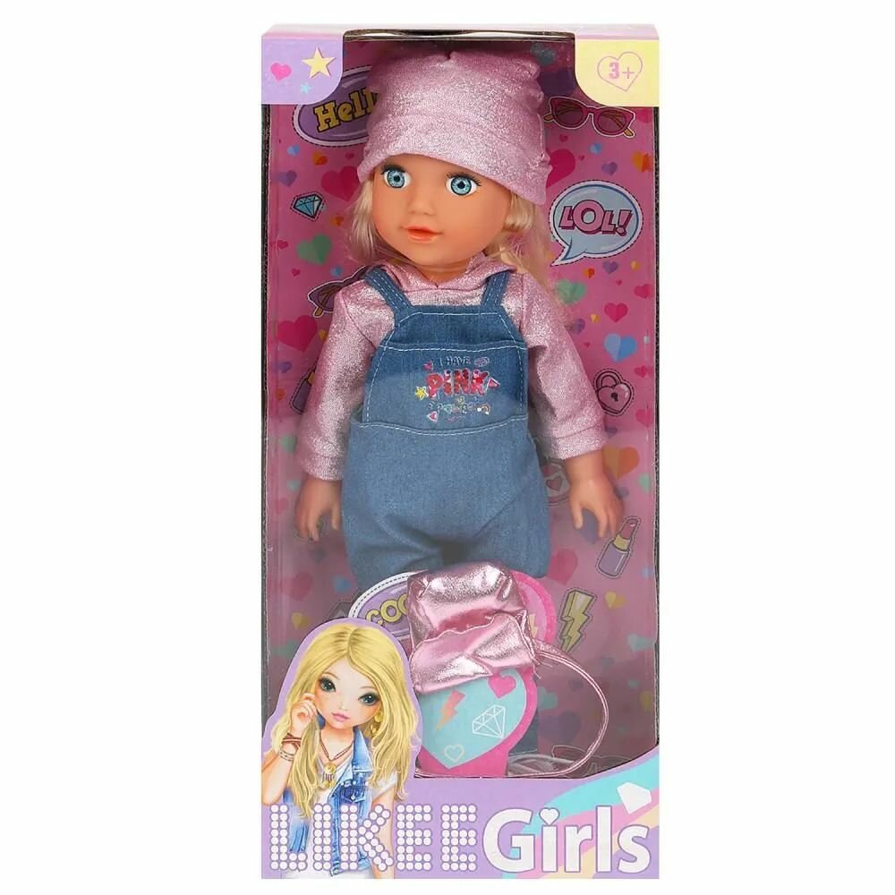 Кукла 36 см, в костюме LIKEE GIRL