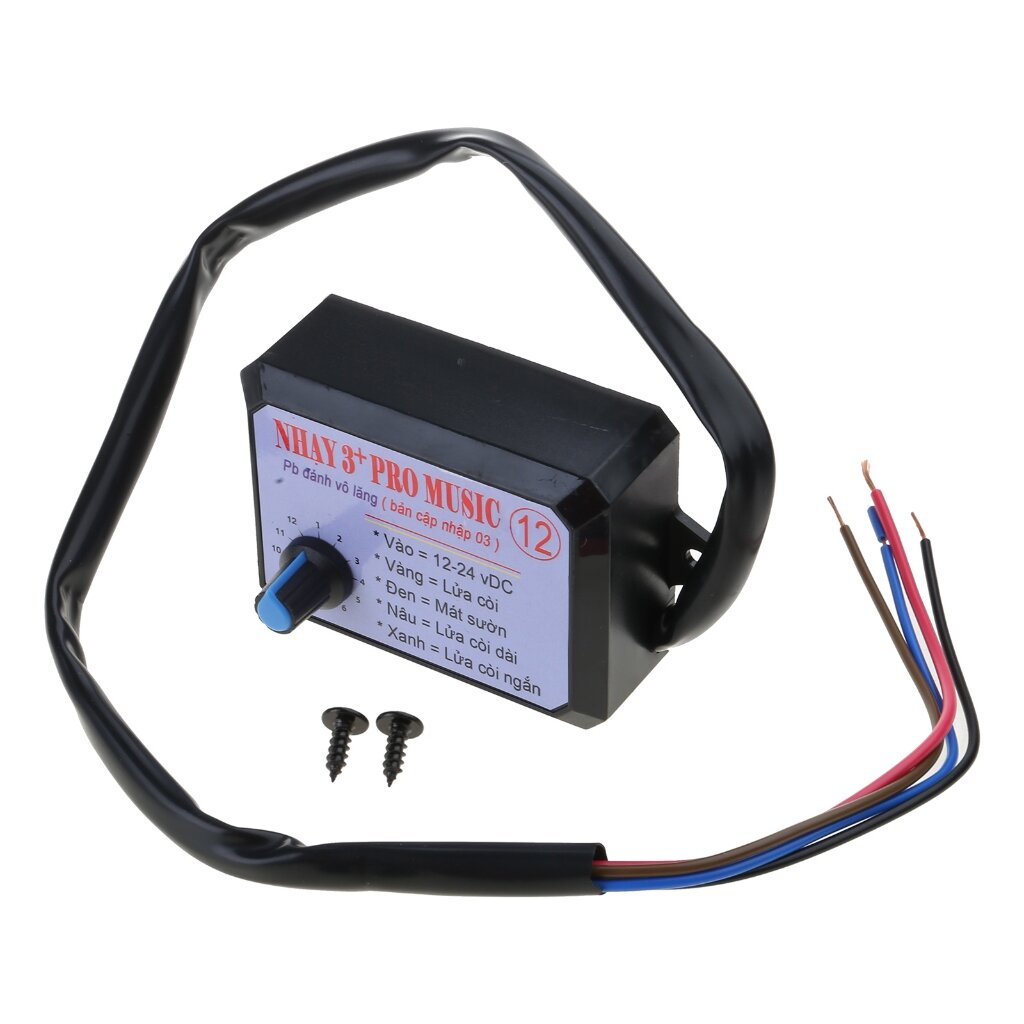 12-звуковой контроллер гудка автомобиля с регулировкой звука 12-24V