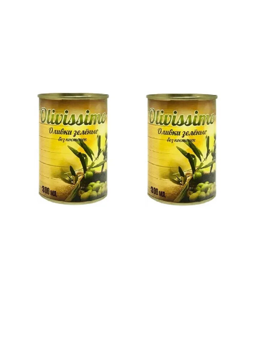 Оливки Olivissimo Оливиссимо, Роспродукт, 280 гр, 2 уп