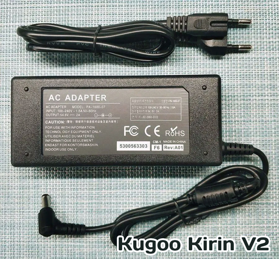 Зарядное устройство для Kugoo Kirin V2 (зарядка Куго 54.6 V)
