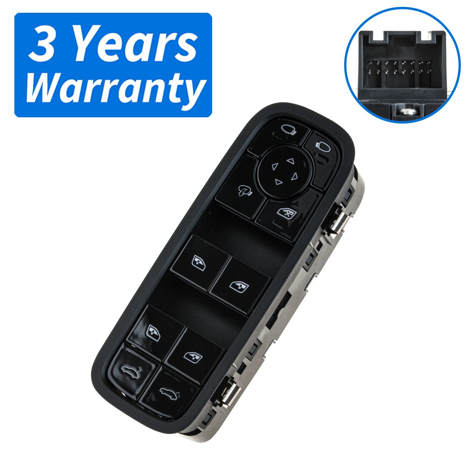 Переключатель управления передним левым окном 971959858E,971959858G для PORSCHE Cayenne 2018-2022, Panamera 2017-2022