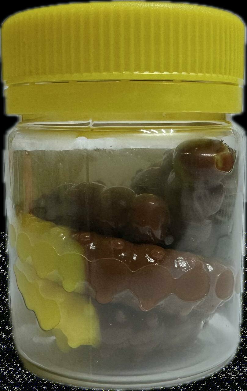 Приманка Cool Place Big J. Floating stretch 4,5см, цвет 12 коричнев. желтый