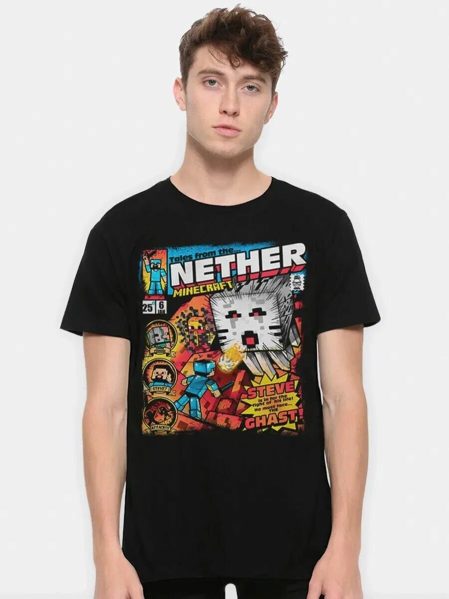 Футболка Майнкрафт / Minecraft / Мужская