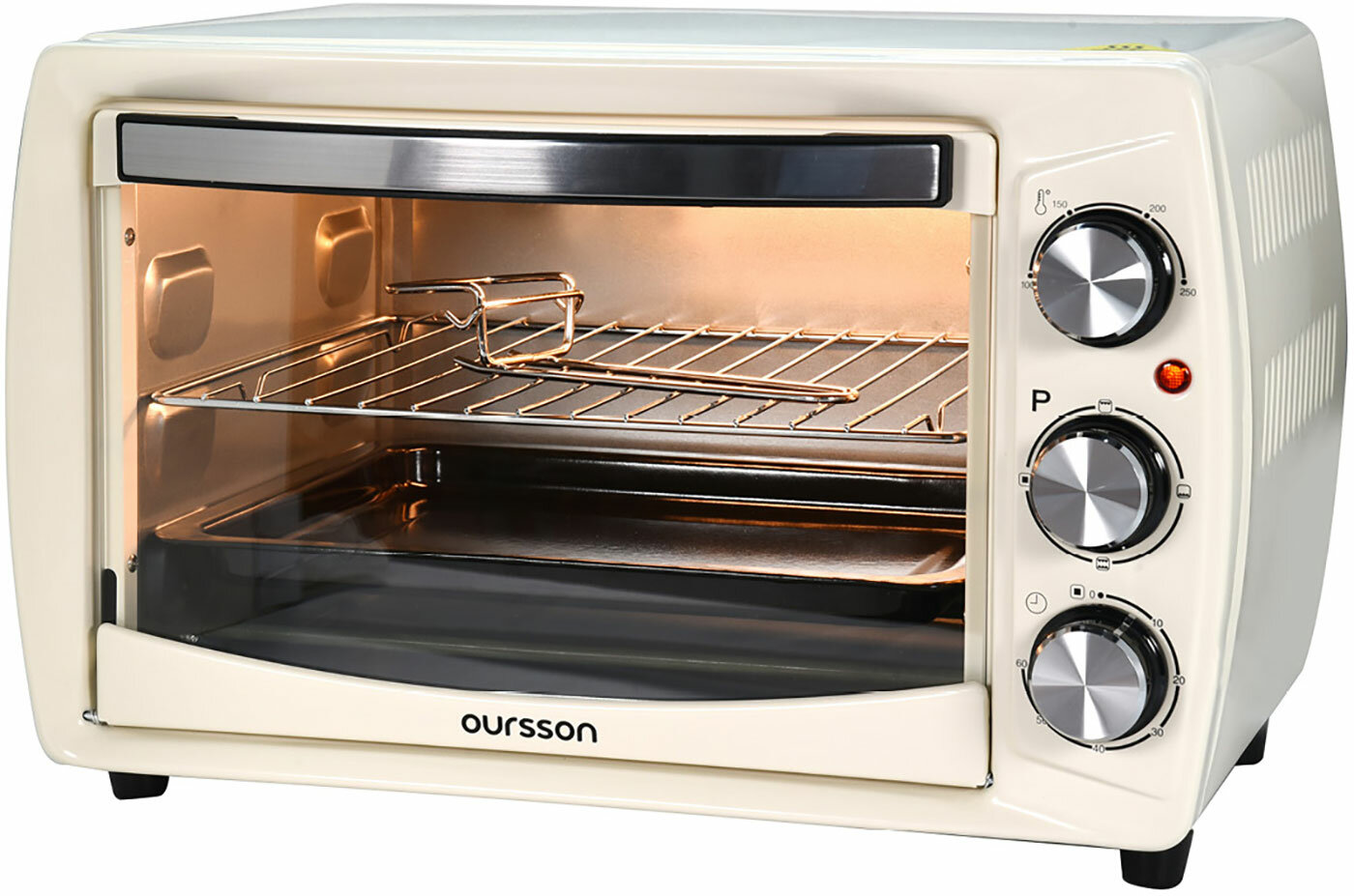 Мини-духовка Oursson MO2011/IV, слоновая кость