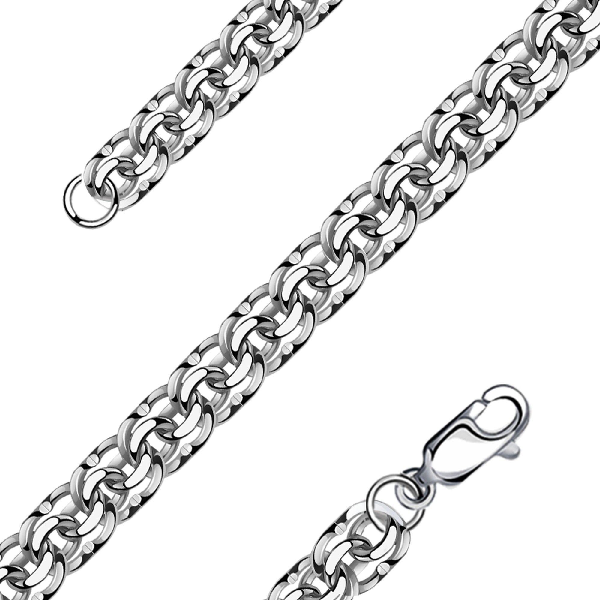 Браслет, серебро, 925 проба, родирование