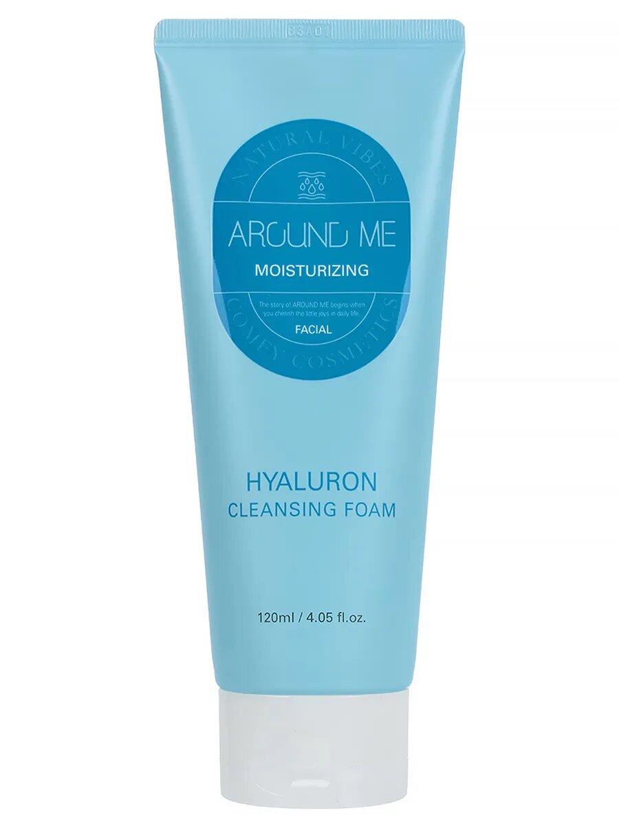 Пенка для лица Welcos Around Me Moisturizing, с гиалуроновой кислотой, 80 мл