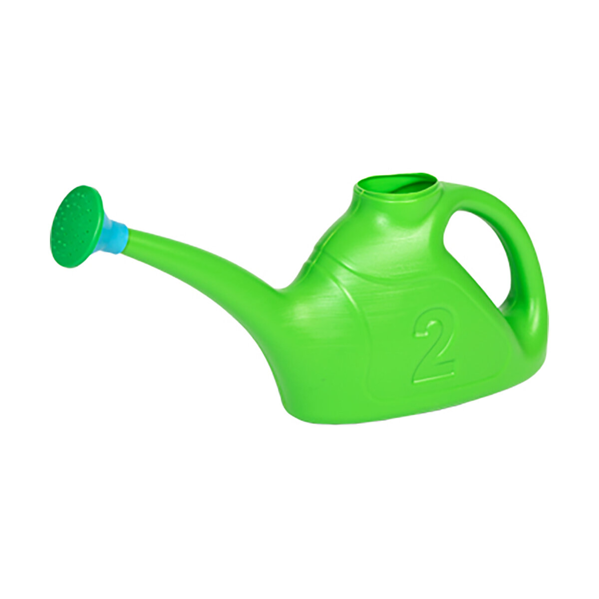 Лейка пластмассовая 2 л "Радиан", с рассеивателем, цвет микс
