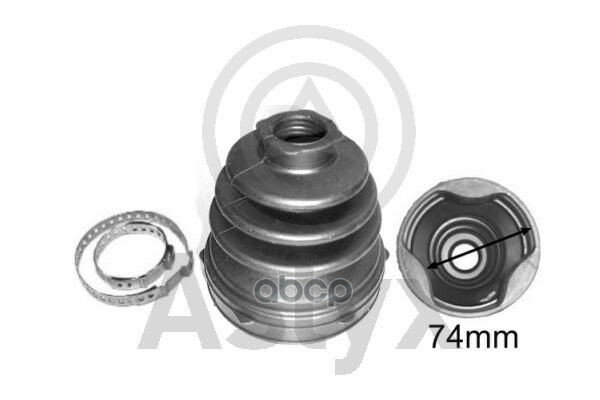 Пыльник ШРУСА FRD FOCUS-C-MAX D22-74MM К-КТ ASLYX арт. AS200481