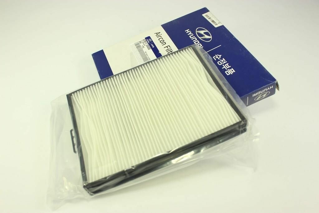 Салонный фильтр Хюндай Акцент 2 сборка Корея 1.5 1999-2003г (Hyundai Accent II LC)