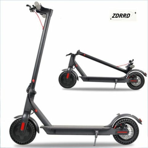 Самокат двухколесный городской Saimaa als-A5D, с дисковым тормозом, складной, с амортизаторами, регулируемый руль