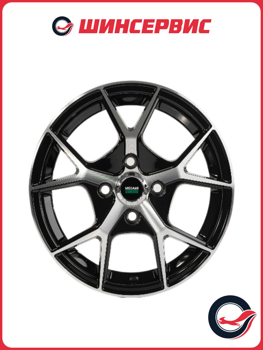 Литой колесный диск Megami MGM-18 R15x6.0J 4x98 ET32 ЦО58.6 для автомобиля