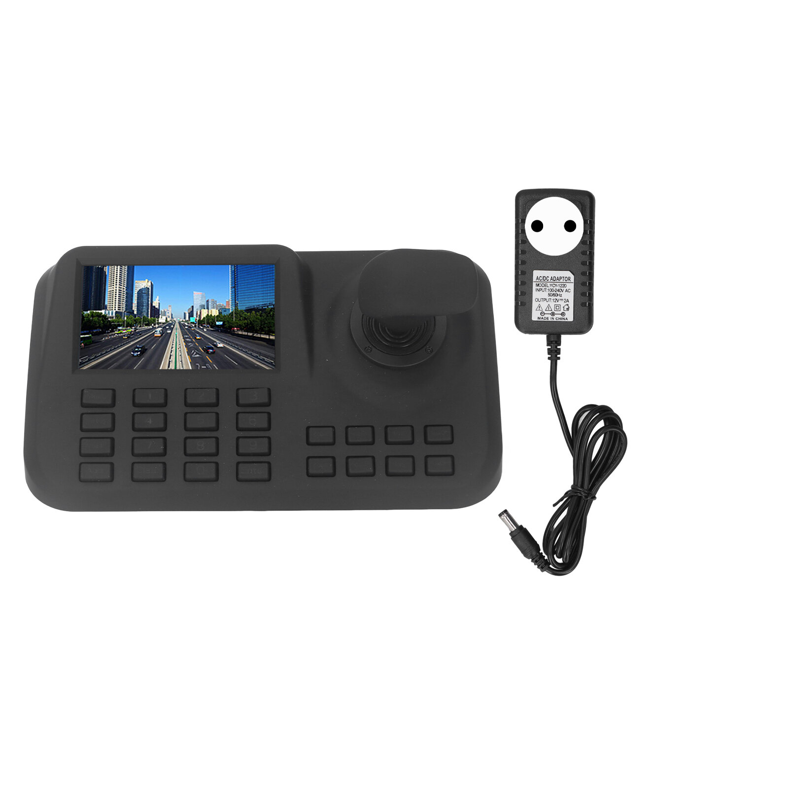Контроллер PTZ 5" HD, 3D джойстик, 100-240В