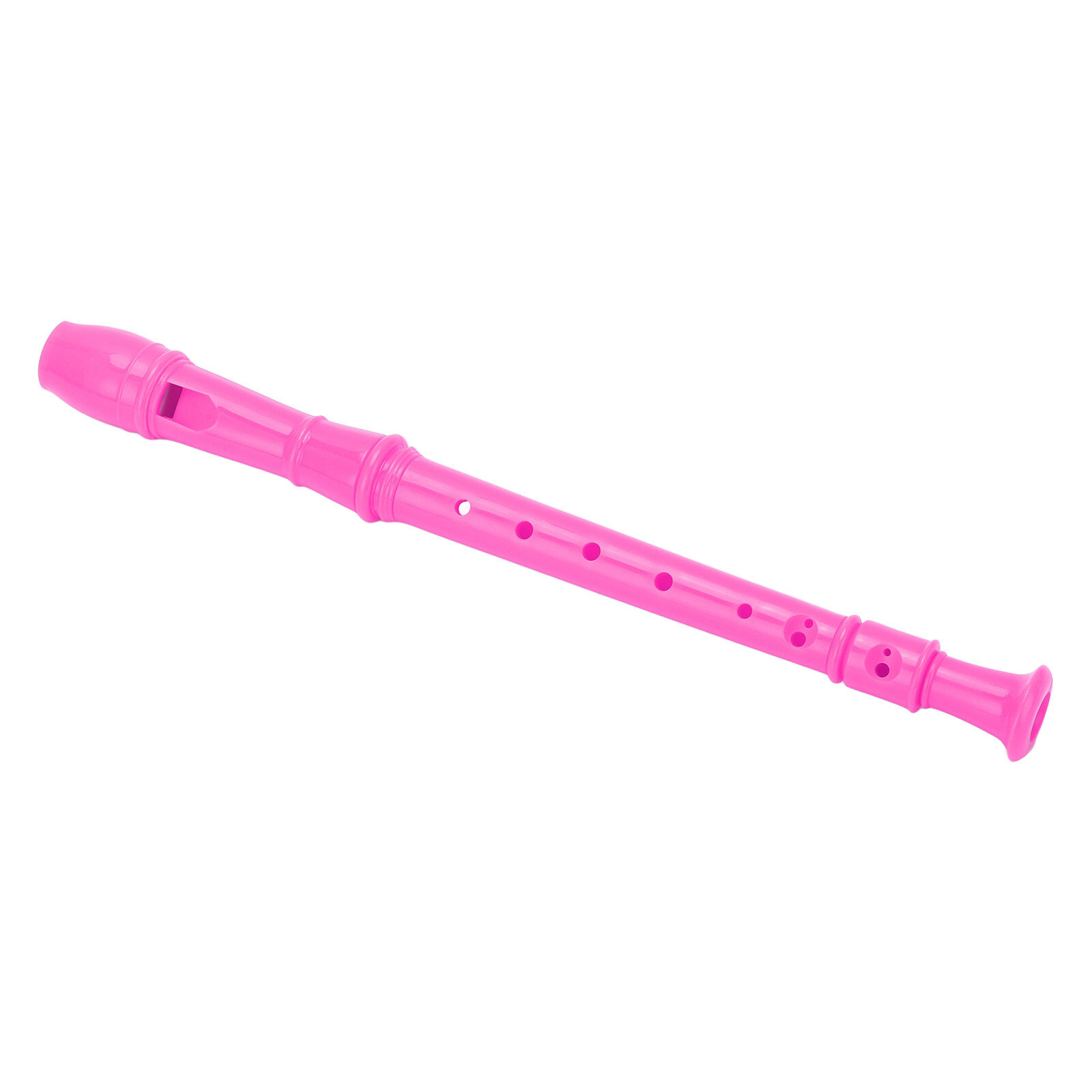 Блокфлейта ABS с 8 отверстиями, блокфлейты сопрано для детских садов, начальных школ, розово-красный
