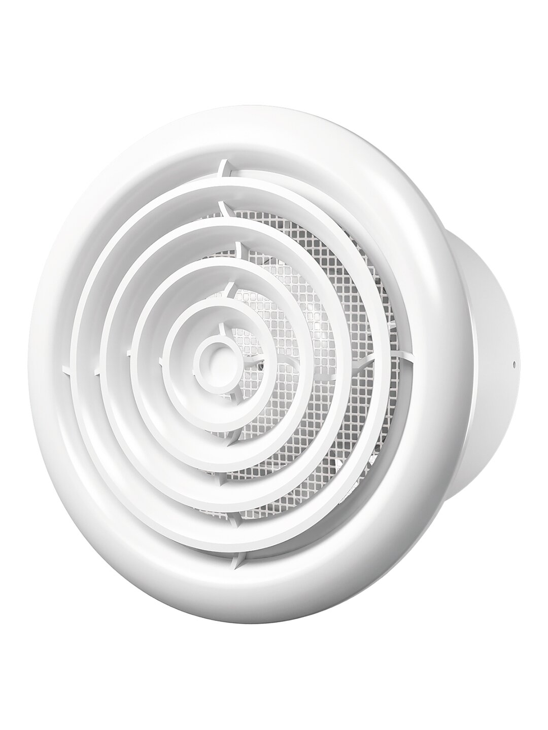 Вентилятор накладной FLOW D125 обр. клапан двигатель BB ERA