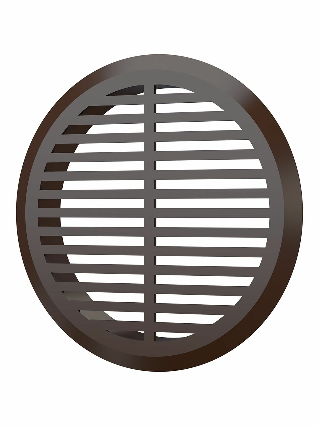 Решетка вентиляционная ДП фланец D45 переточная D50 пластик Brown 4 шт ERA
