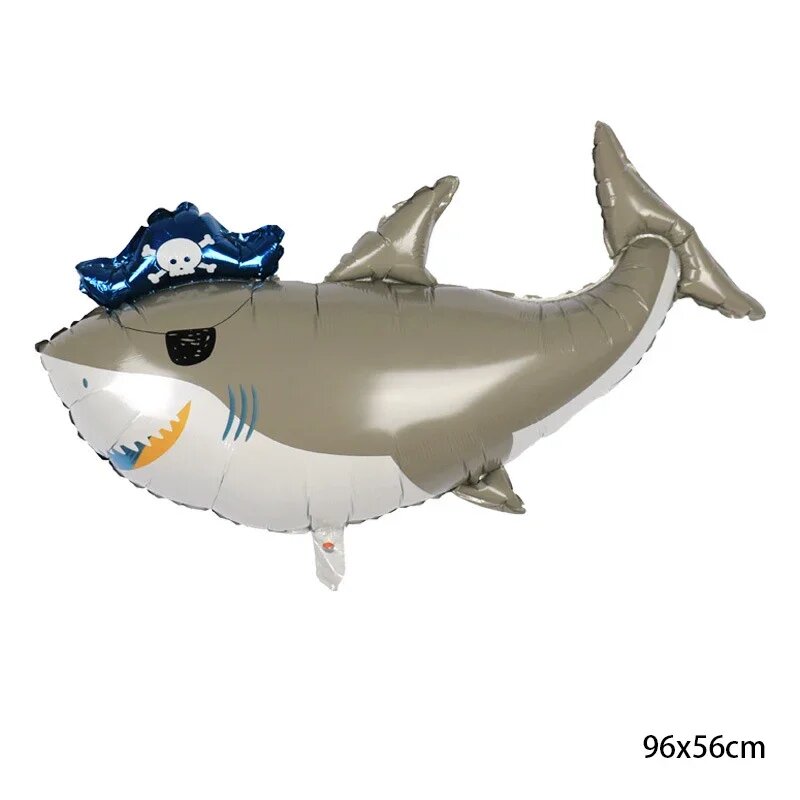 Мультяшный воздушный шар-корабль пират YUEYAO shark