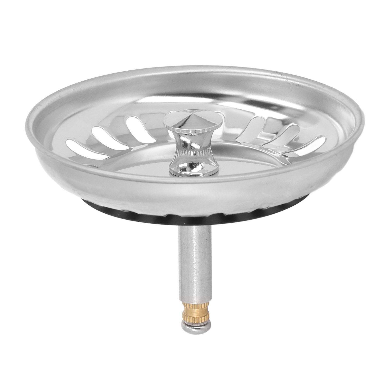 Корзина для кухонной мойки, сетчатый фильтр для раковины из нержавеющей стали, нижняя пробка, комбинированная для стандартных стоков, внешний диаметр 79 мм