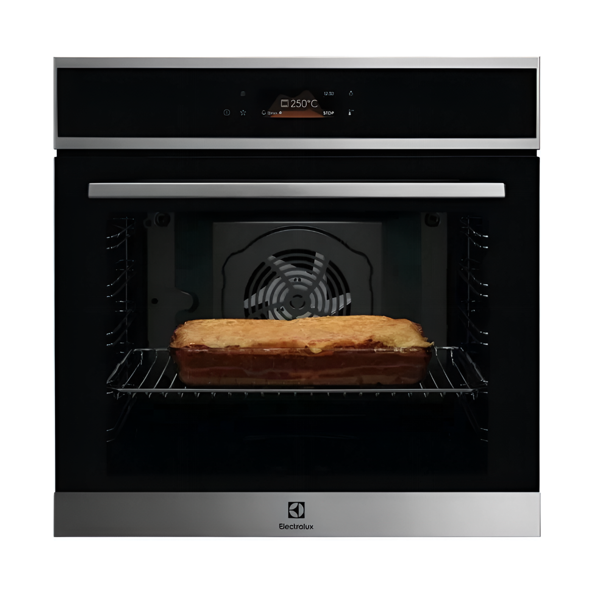 Духовой шкаф электрический Electrolux EOE8P38X нержавеющая сталь, объем 72л, мощность 3490Вт гриль, конвекция