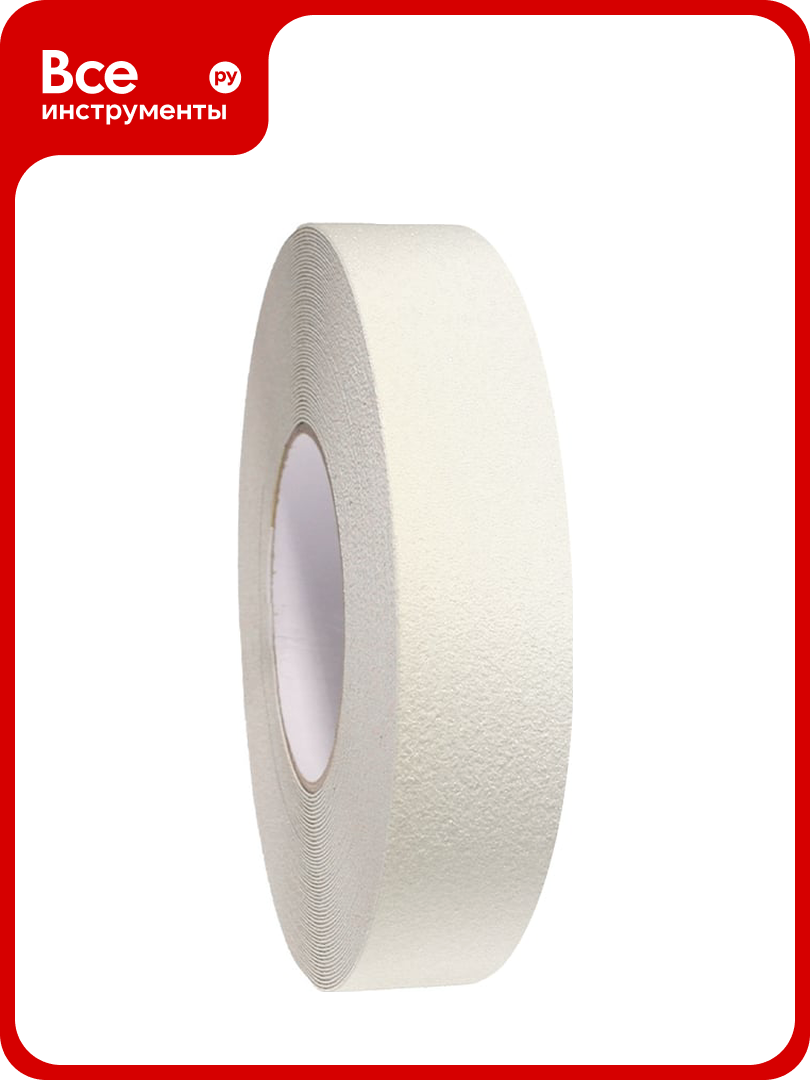 Универсальная противоскользящая лента Vell, прозрачный (25 мм х 18,3 м) 400191