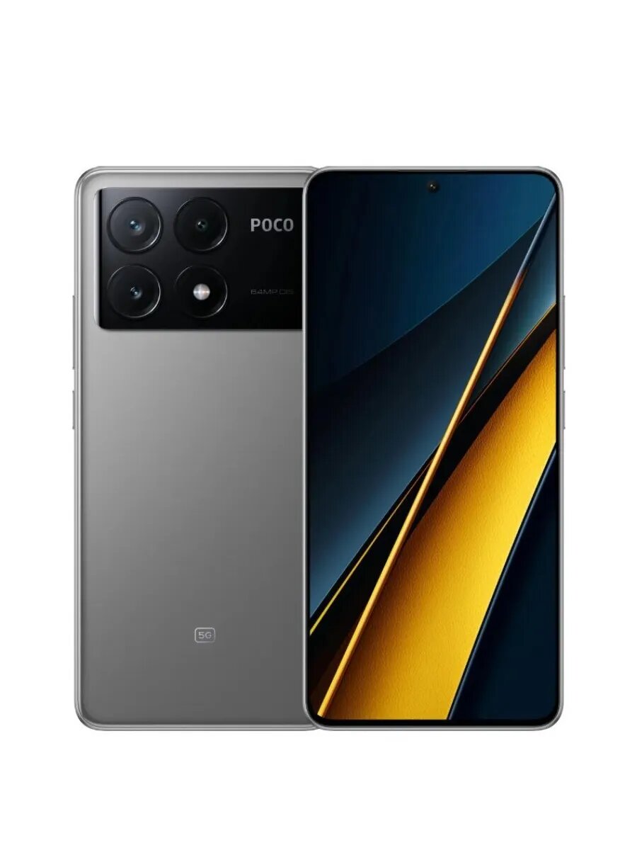 6.67" Смартфон X6 Pro 2311DRK48G 5G 8+256 ГБ серый РСТ