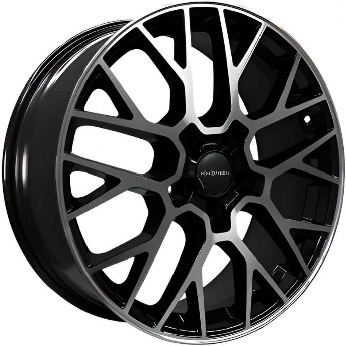 Колесный диск Khomen KHW 1818 7x18 5*114.3 ET37 DIA66.6 Black-FP