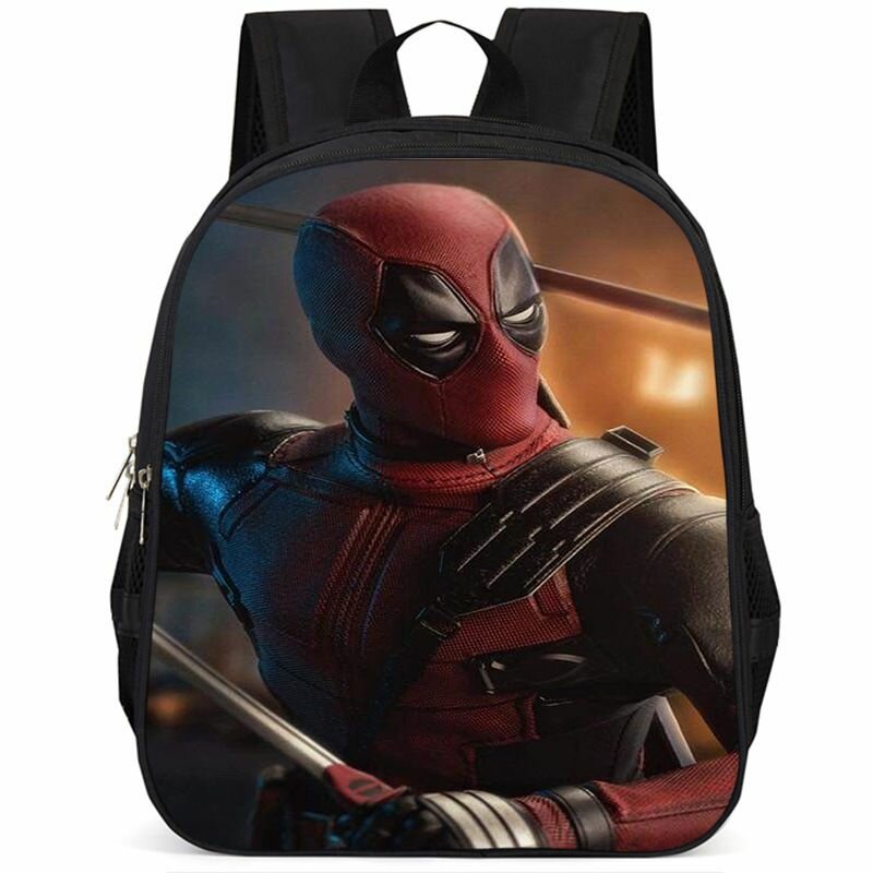 Прочный рюкзак Дэдпул на 15 дюймов для школьников из оксфордской ткани, стиль R