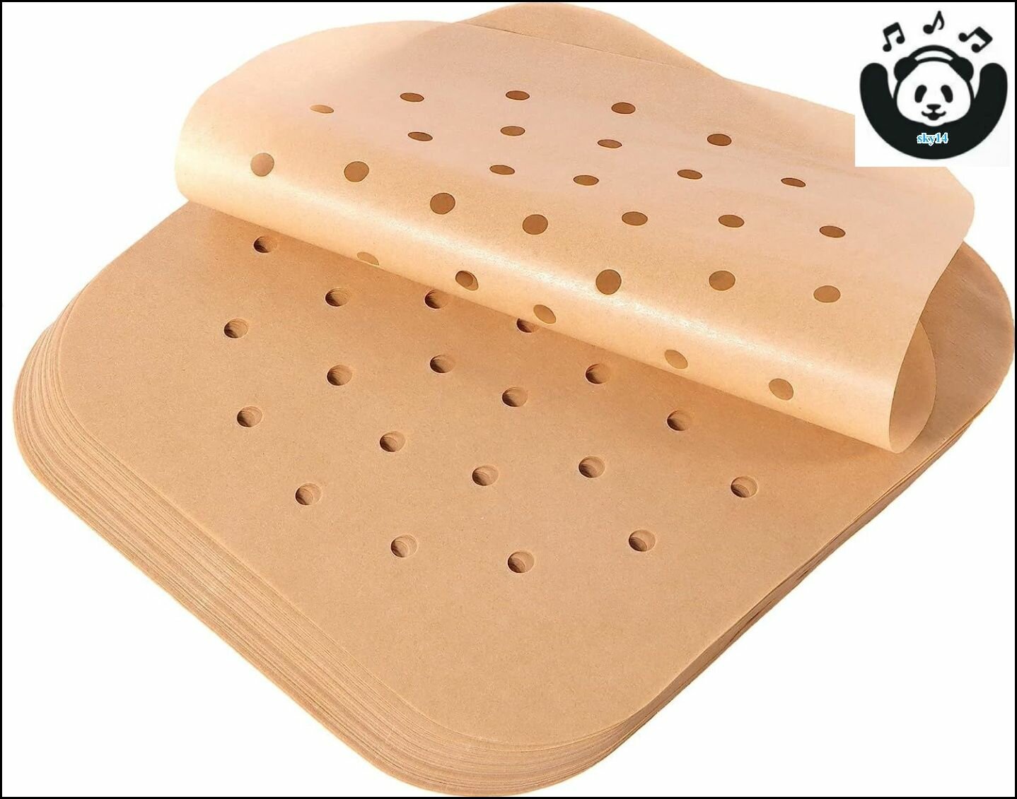 Эксклюзивные пергаментные вкладыши 100 штук для фритюрницы