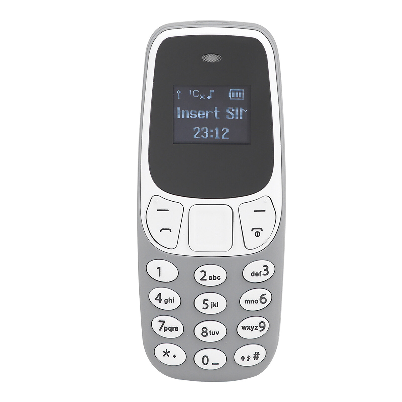 Беспроводной Bluetoothдискрет с громкой связью, два слота для SIMкарт, минимобильный телефонрезерв,